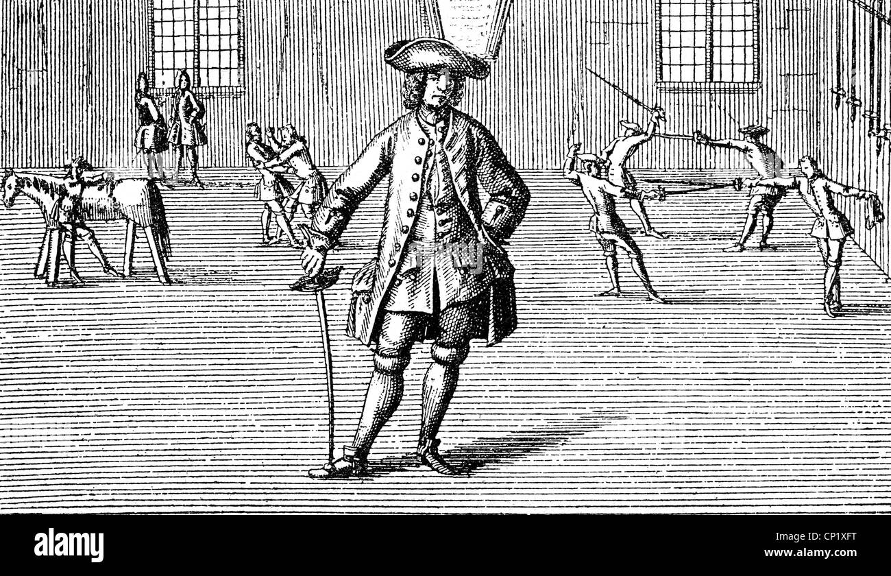 Military fencing uniform Black and White Stock Photos & Images - Alamy