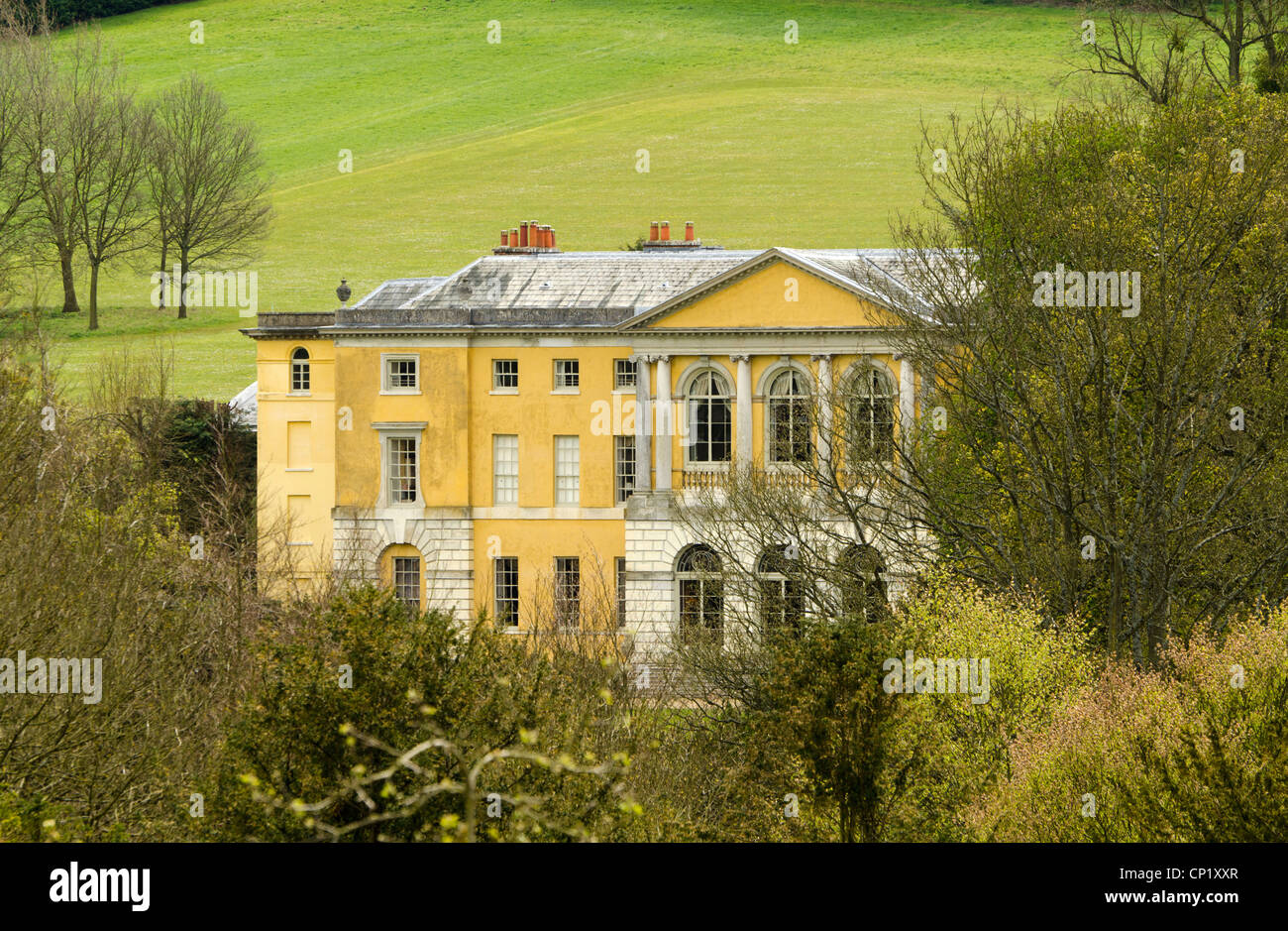 A view of West Wycombe Park and grounds a National Trust property ...