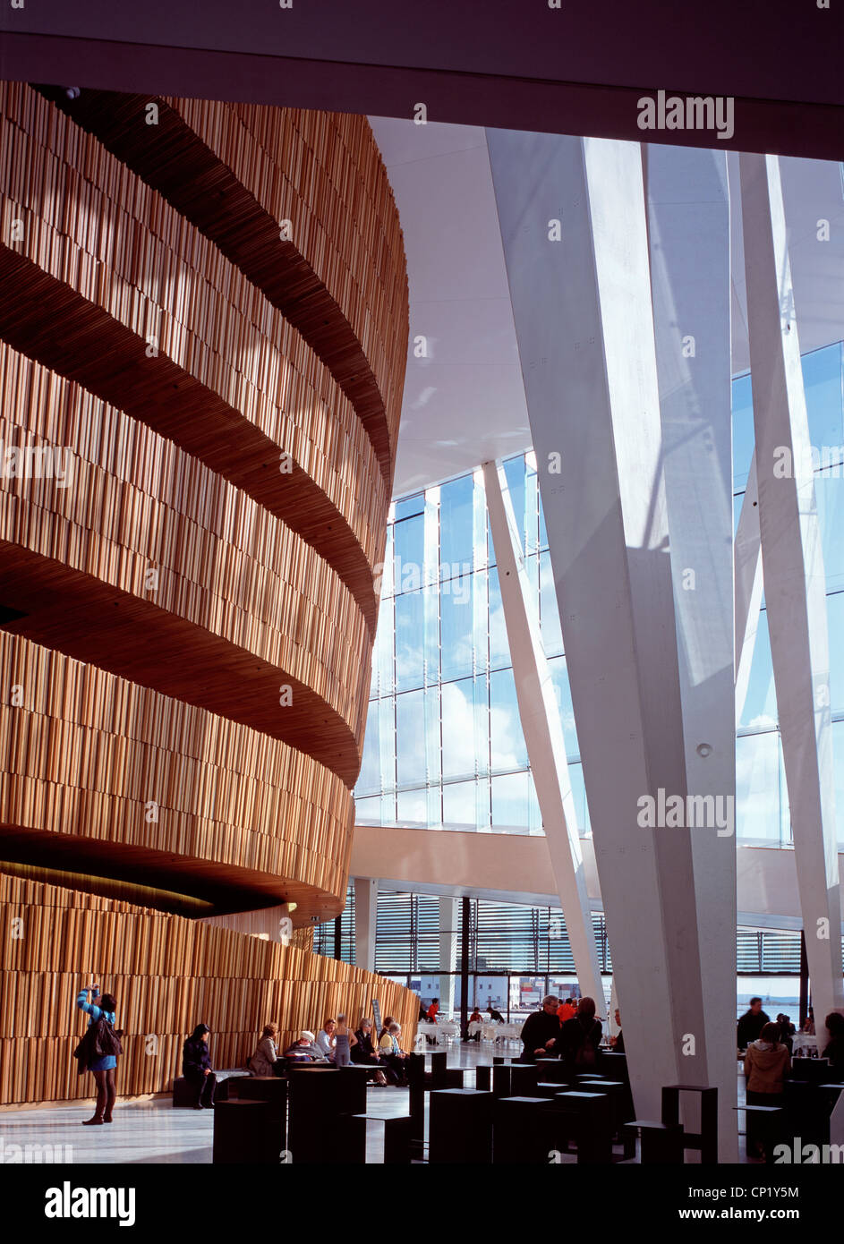 Oslo Opera House, Bjorvika, Architects: Architects: Snohetta Stock ...