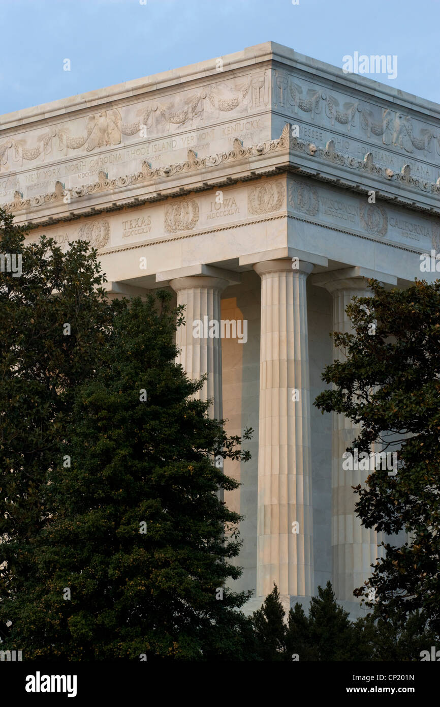 Lincoln Memorial, Washington D.C. USA. Architect: Henry Bacon ...