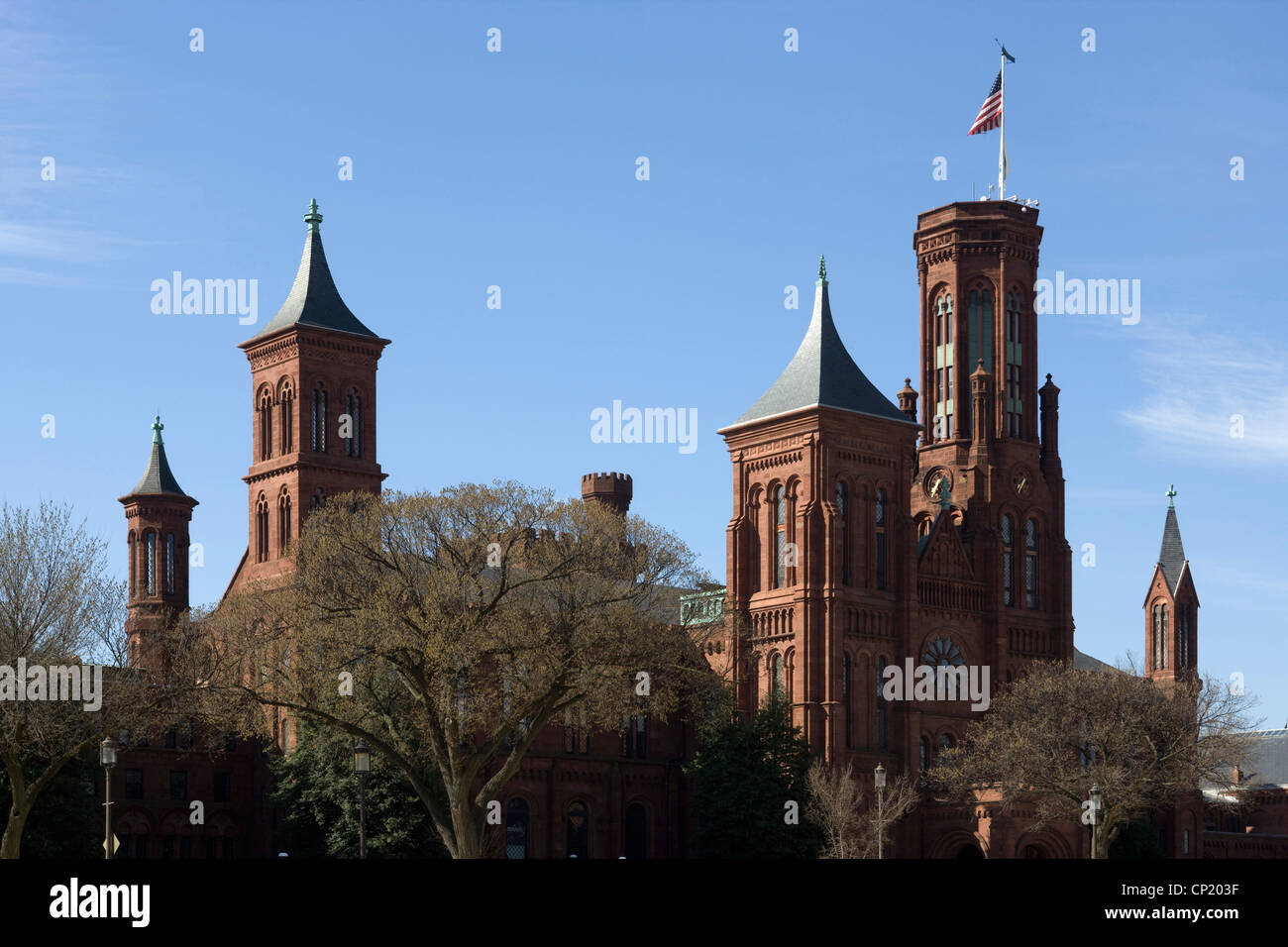 Smithsonian Information Center, AKA The Castle, Washington D.C. USA ...