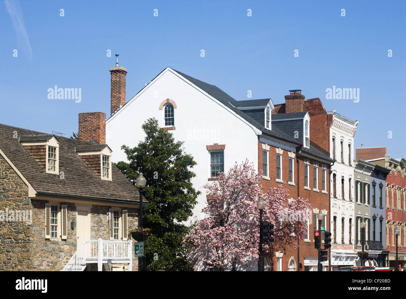 Washington dc georgetown shopping hi-res stock photography and images ...