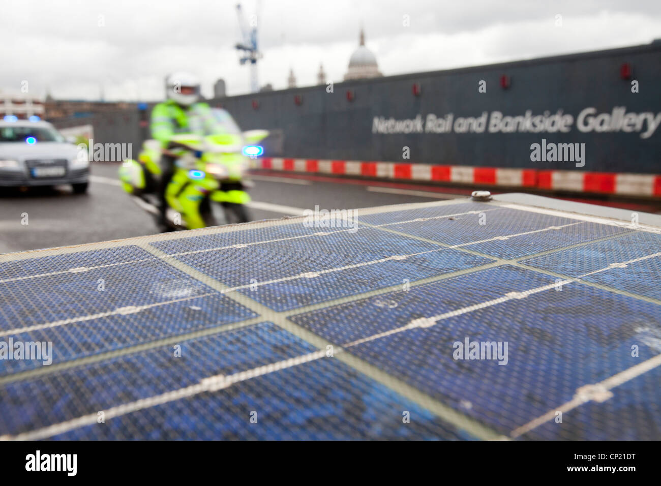 Blackfriars Bridge in London, UK, that is undergoing a transformation ...