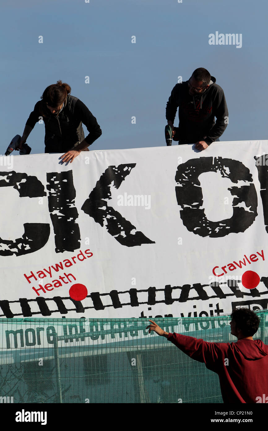 Anti fracking sign hi-res stock photography and images - Alamy