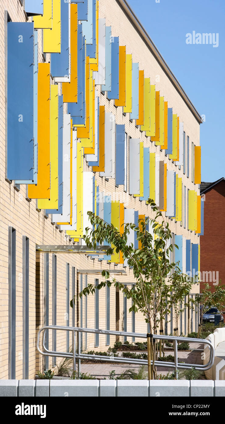 Queen Elizabeth Square Housing, Gorbals, Glasgow Stock Photo - Alamy