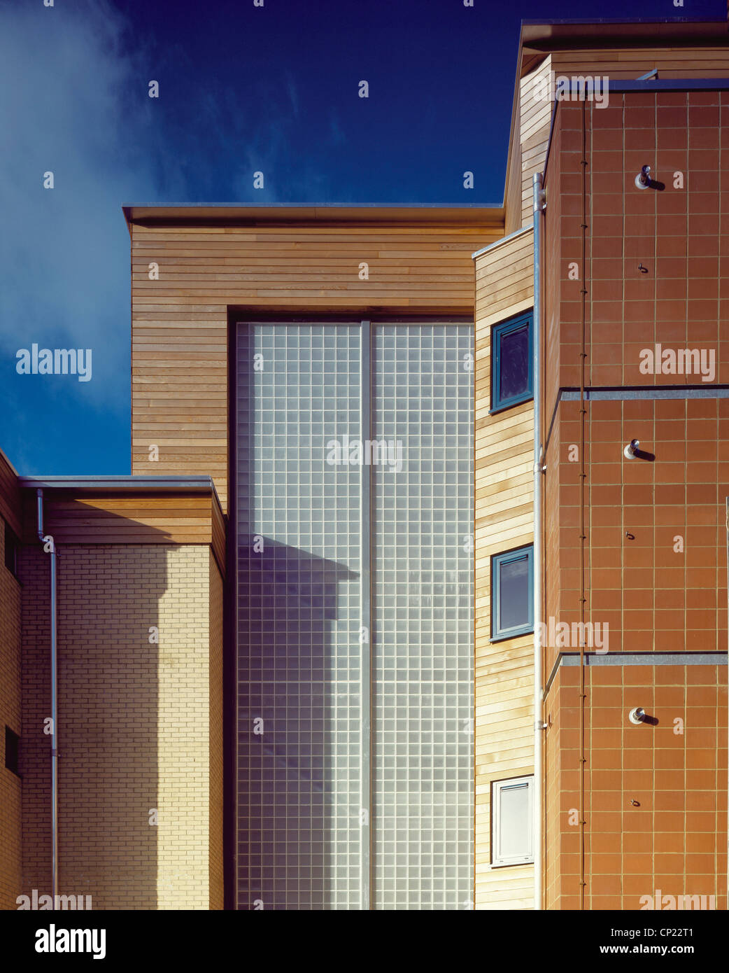 Union Wharf Housing. Detail. Yurky Cross Chartered Architects Stock ...