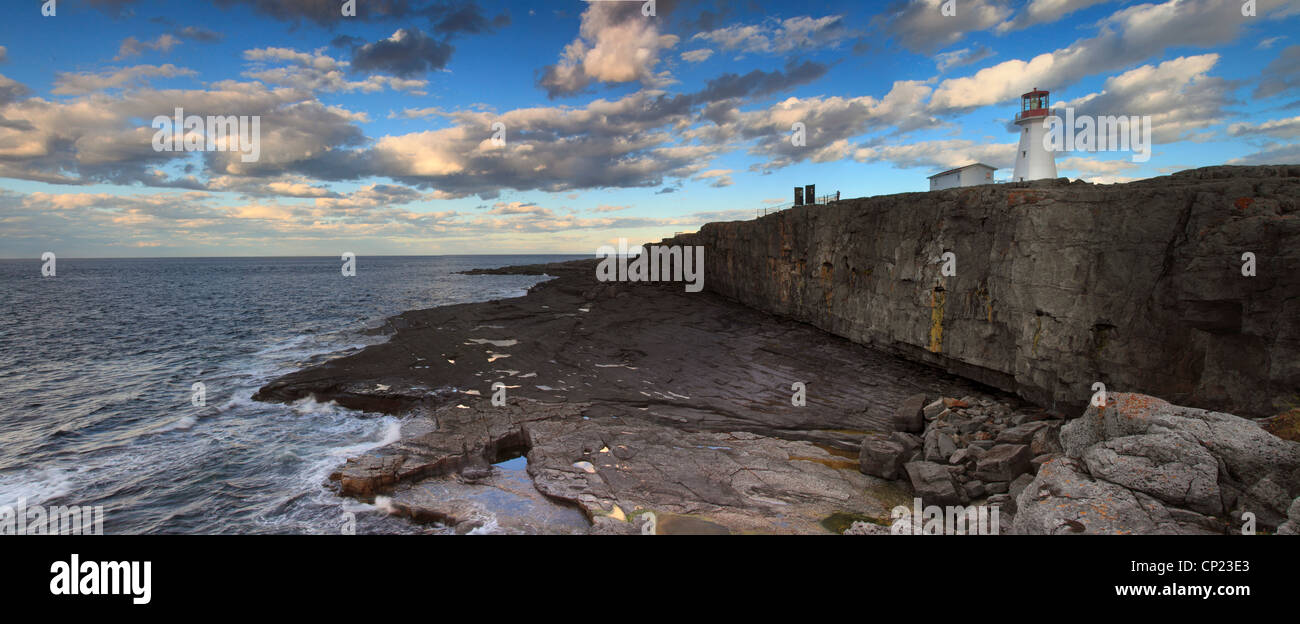 Cape Norman Lighthouse, Great Northern Peninsula, Newfoundland, Canada ...