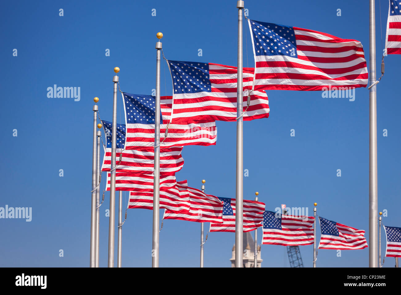 U s flags hi-res stock photography and images - Alamy