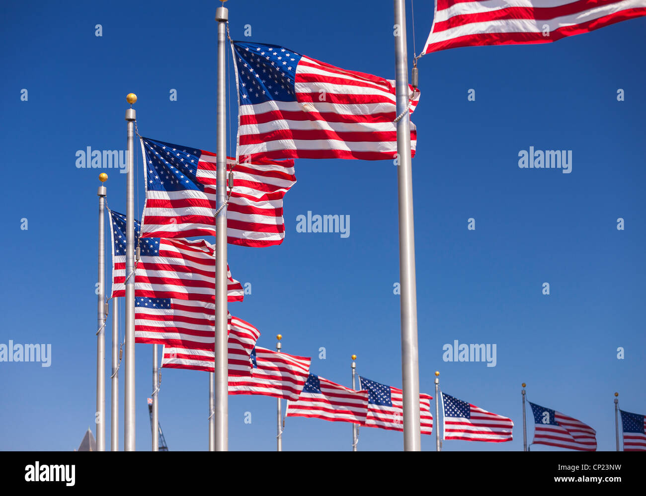 Flag poles with flags hi-res stock photography and images - Alamy