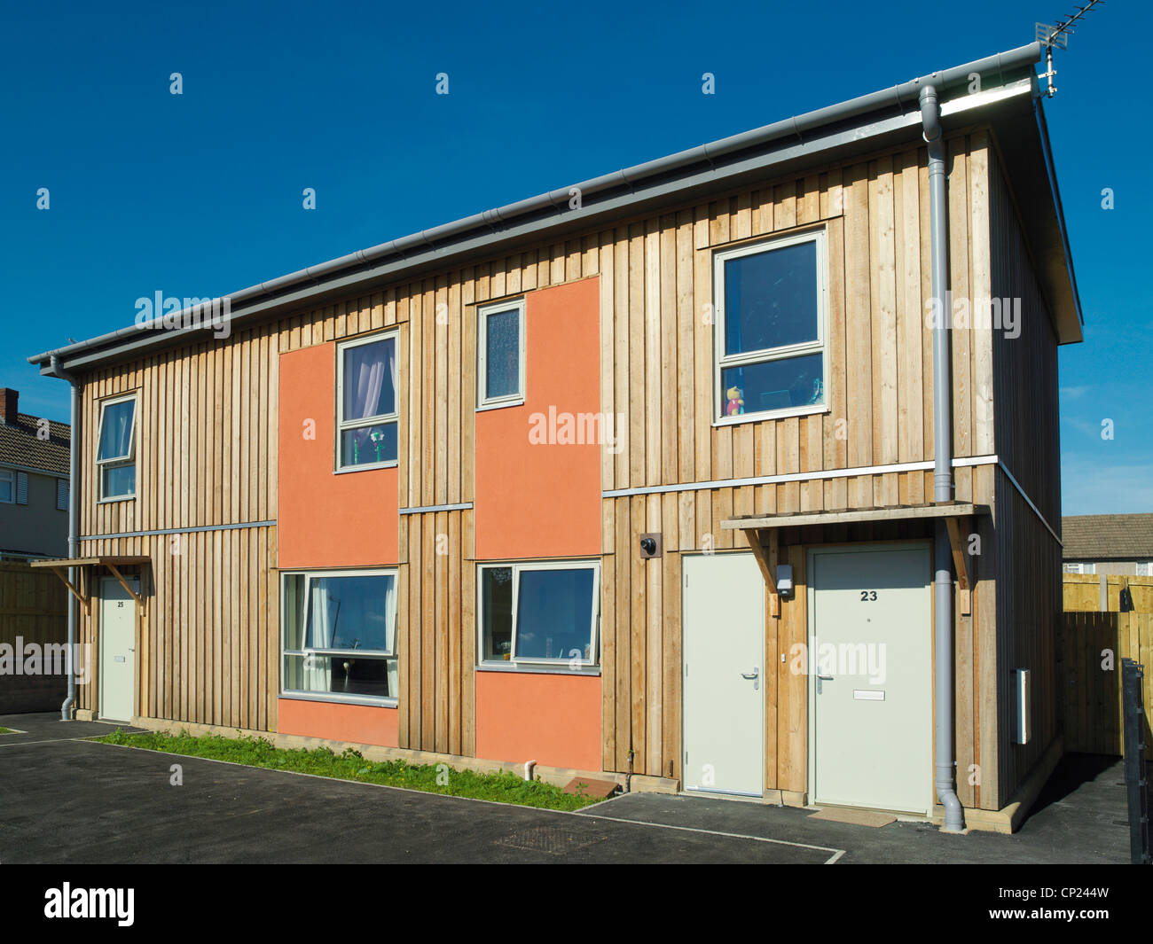 Housing development Swarcliffe Stock Photo - Alamy