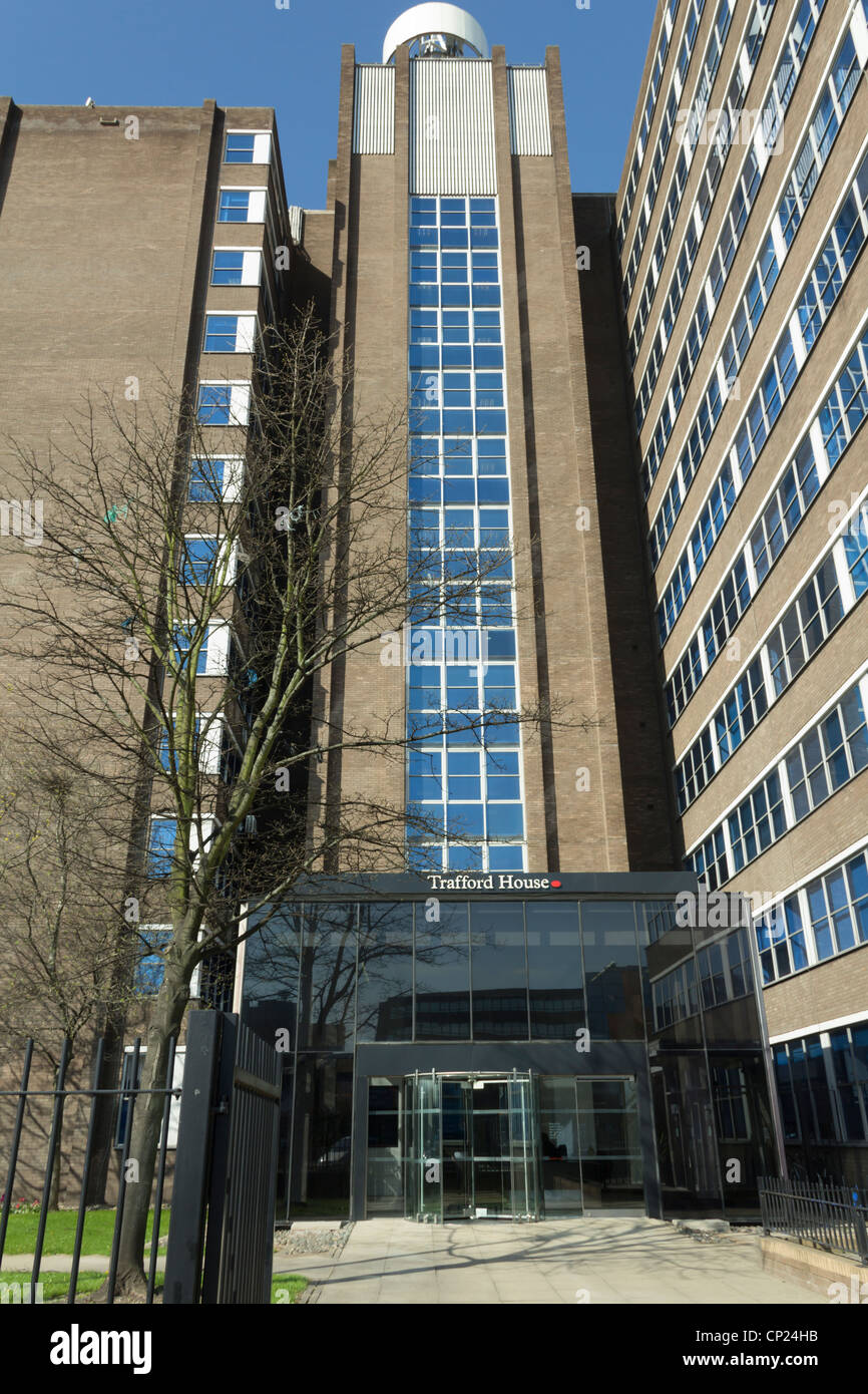 Trafford House, Salford, a 1970s office building managed by property ...