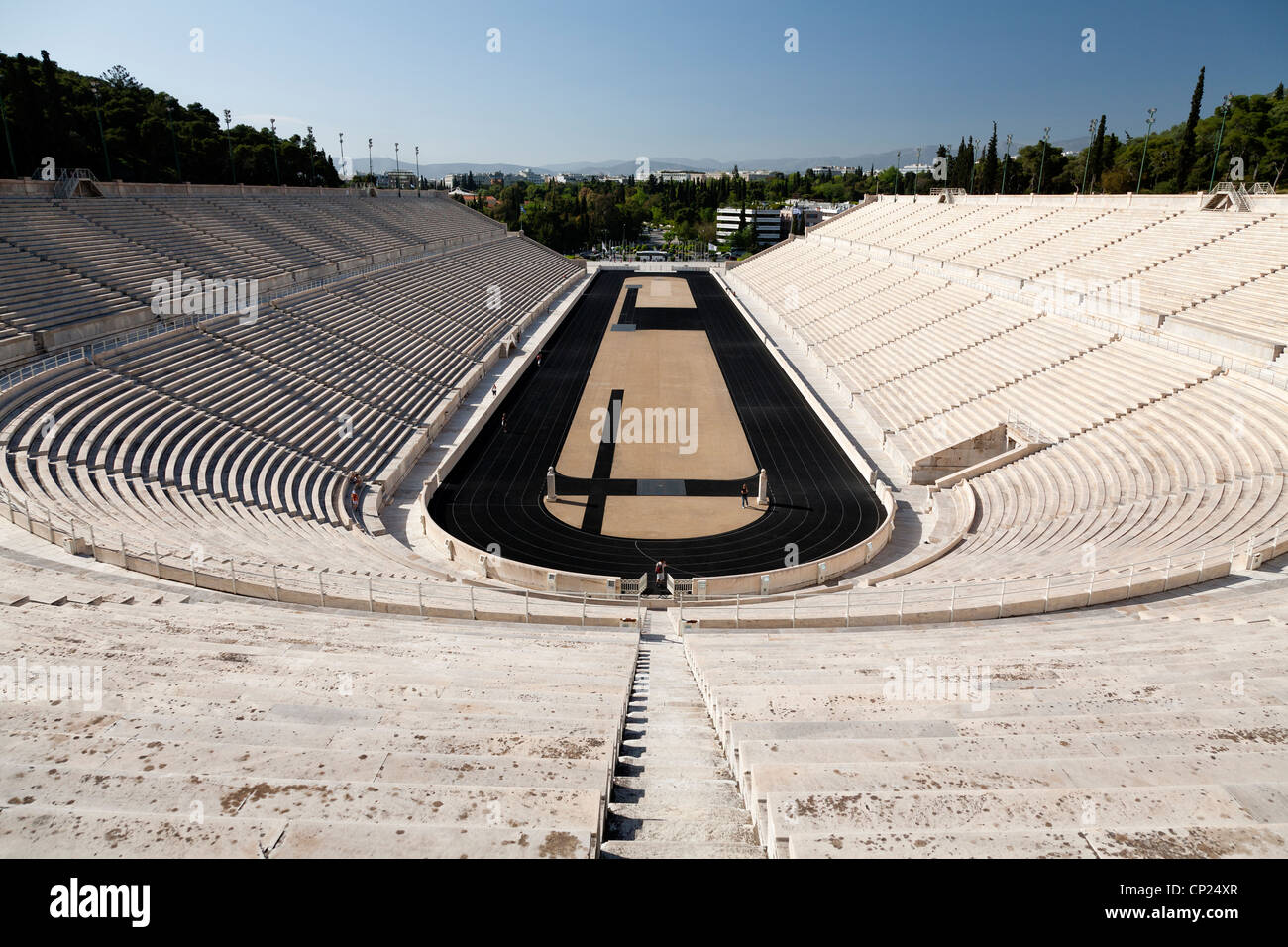 The Panathenaic stadium, also known as Kallimarmaro. Athens, Greece ...