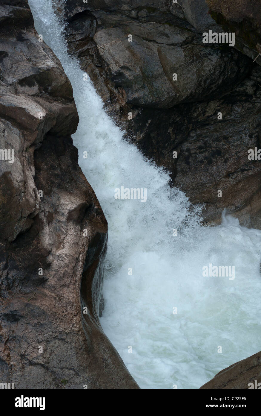 Europes largest waterfalls krimmler wasserfalle hi-res stock ...