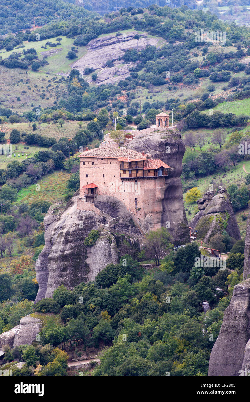 St. Nicholas Anapafsas (St Nicholas Anapausas) monastery, Meteora ...