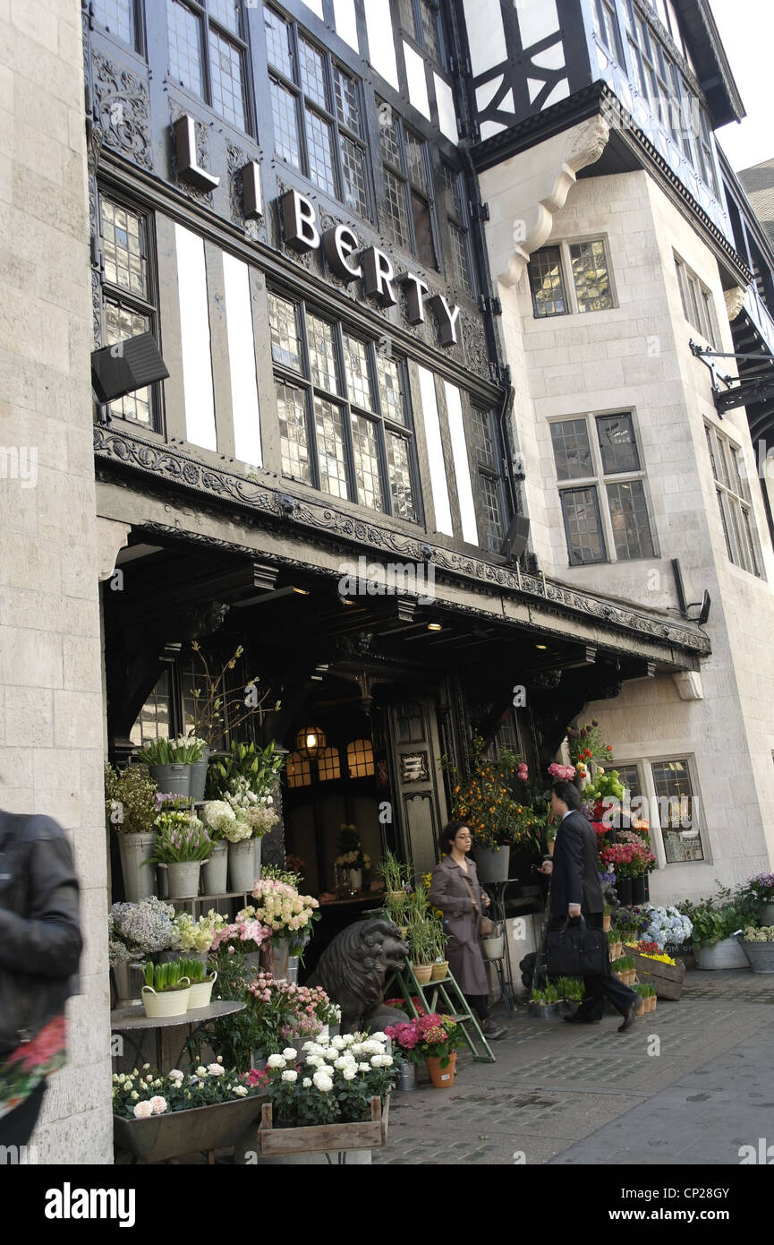 Liberty shop in London UK Stock Photo - Alamy