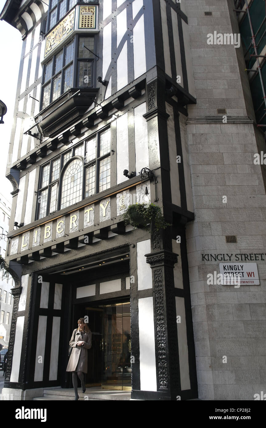 Liberty store in London Stock Photo - Alamy