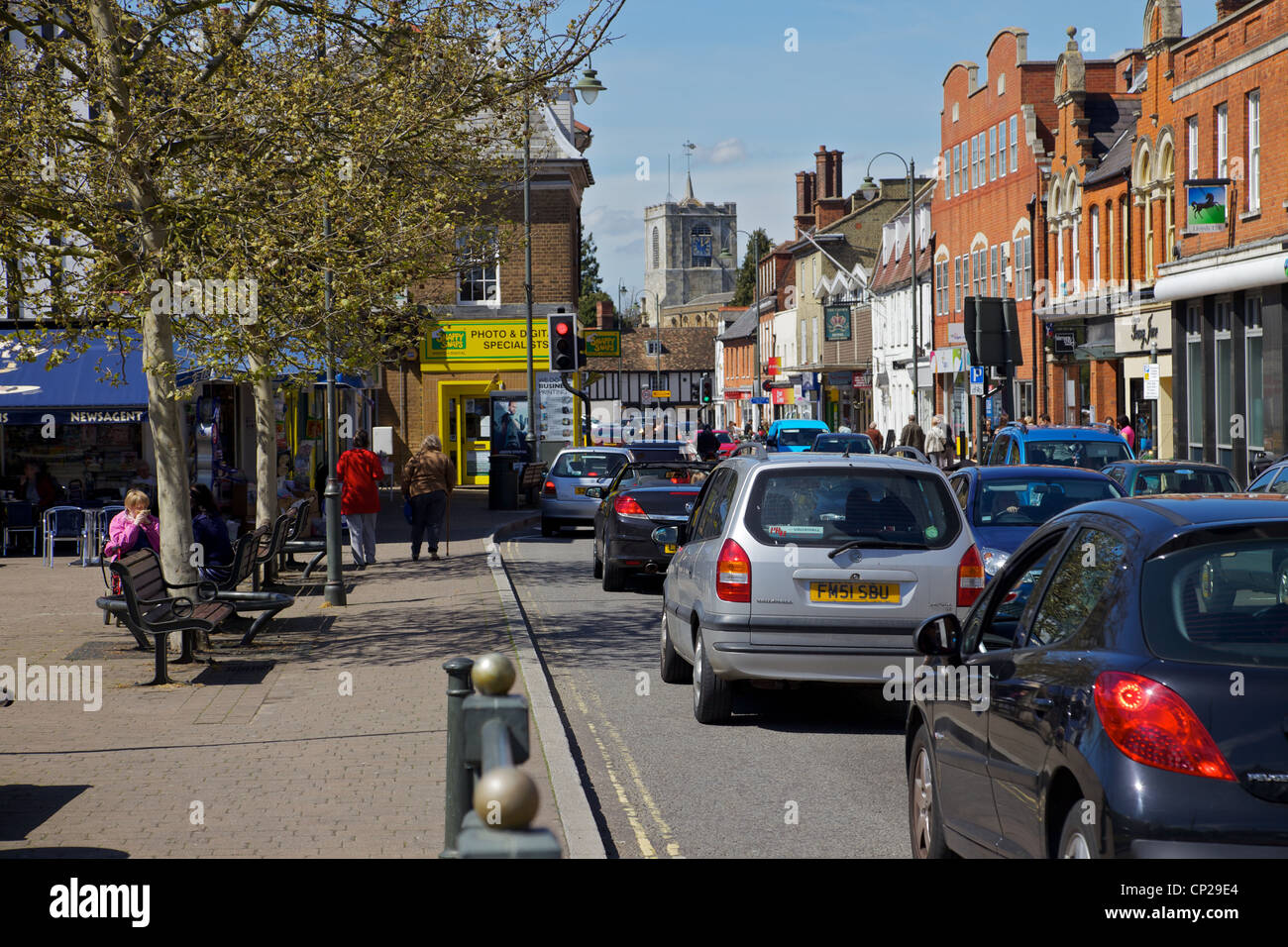 High street biggleswade bedfordshire hi-res stock photography and ...
