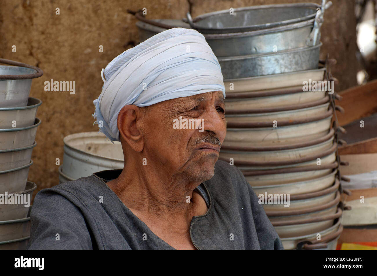 An Egyptian from Luxor Stock Photo - Alamy