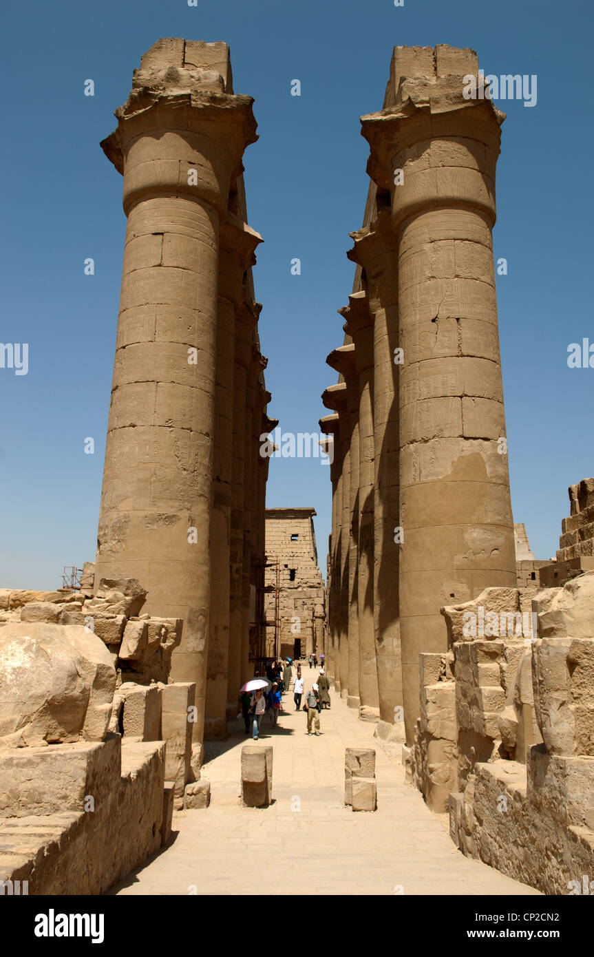 Luxor temples hi-res stock photography and images - Alamy