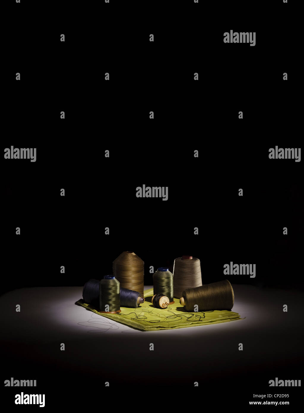 SEWING THREAD, STUDIO Stock Photo - Alamy