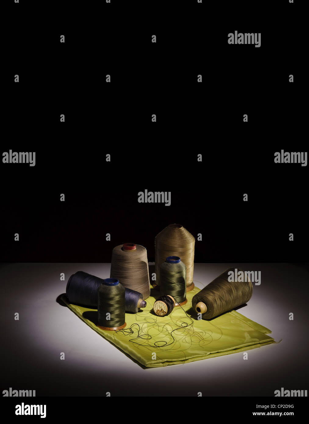 SEWING THREAD, STUDIO Stock Photo - Alamy