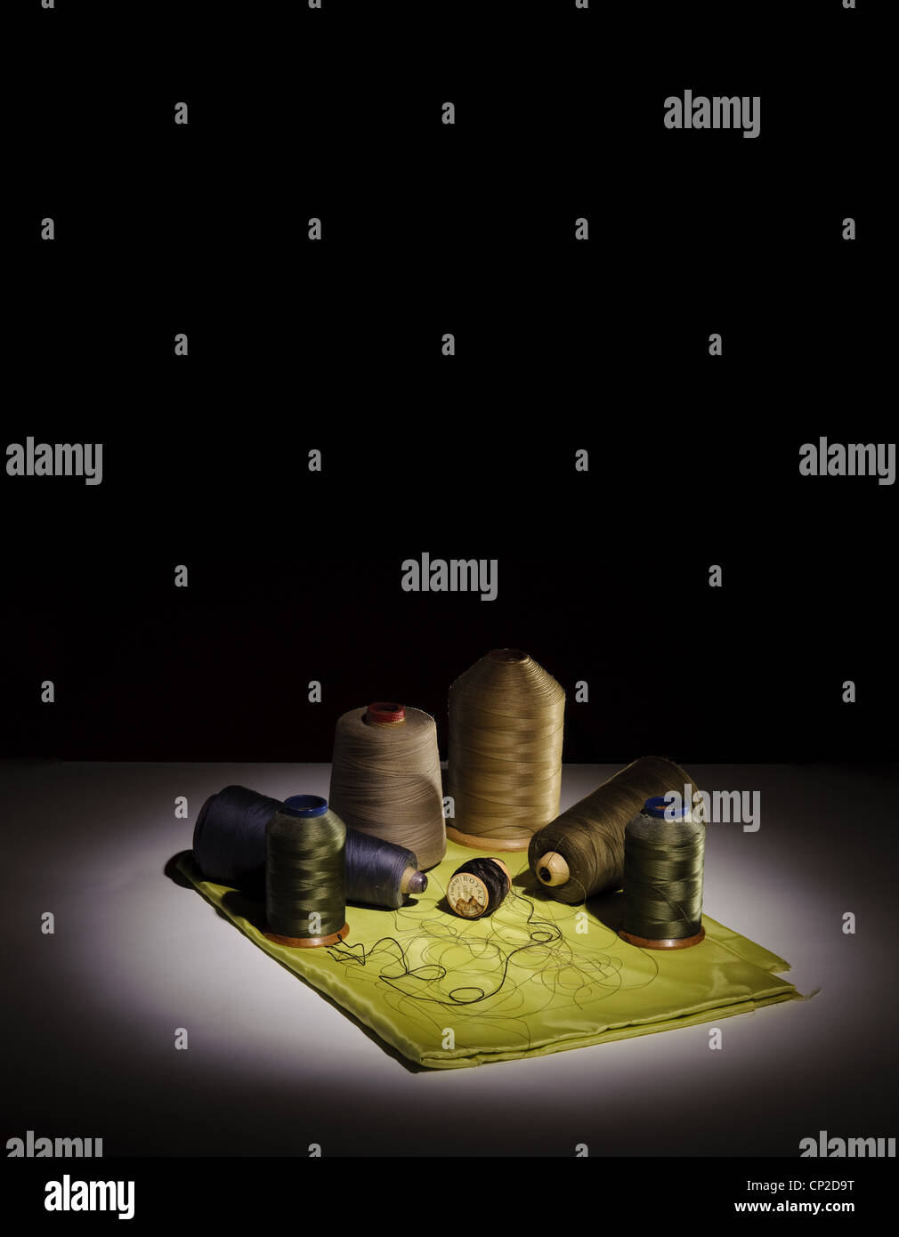 SEWING THREAD, STUDIO Stock Photo - Alamy