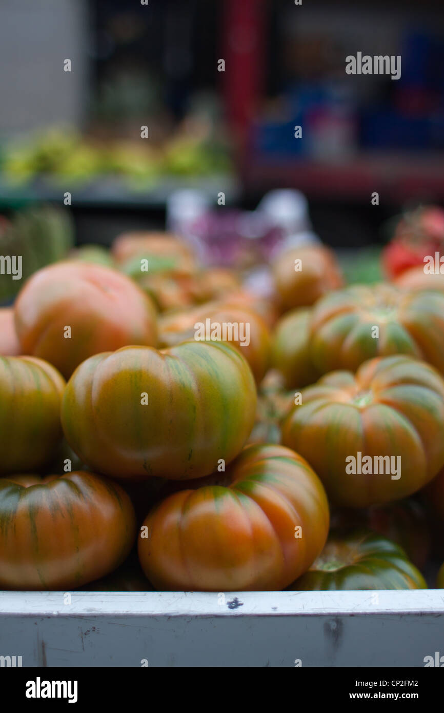 Colourful fresh fruit and vegetable display hi-res stock photography ...