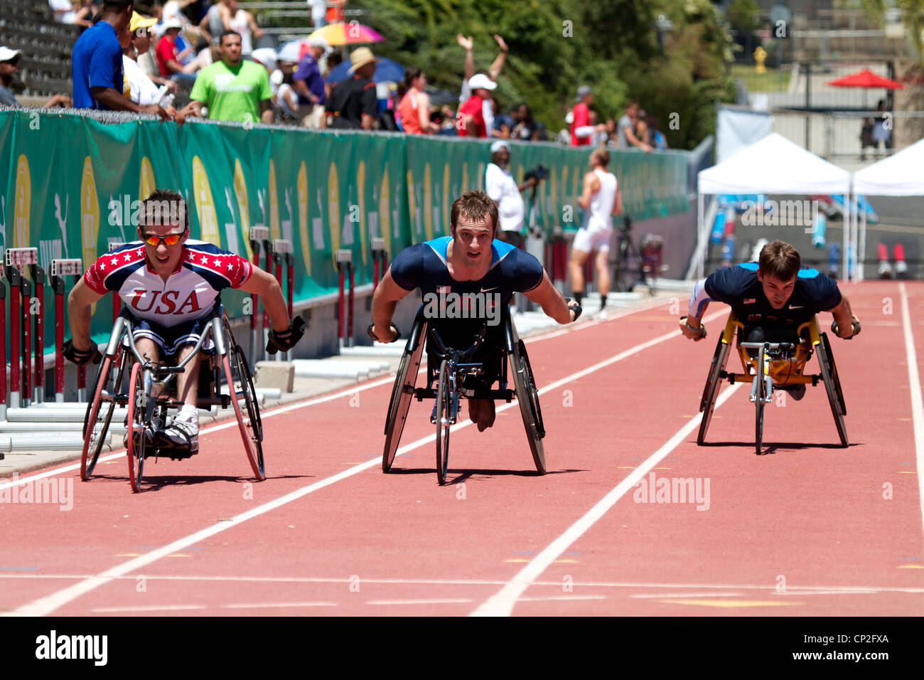 Male handicapped athletes hi-res stock photography and images - Alamy