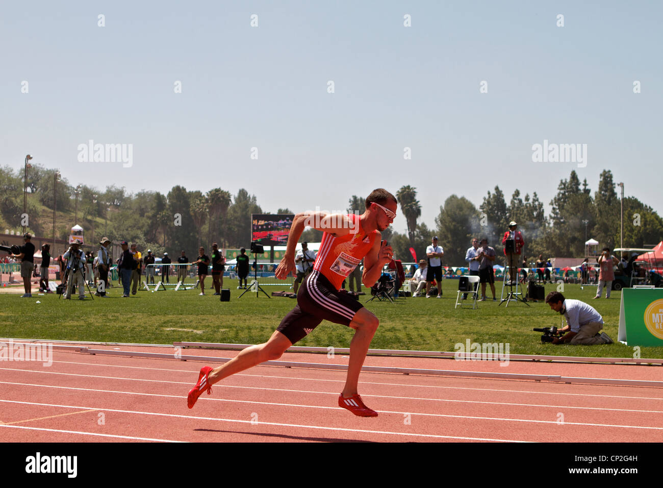 Jeremy wariner running hi-res stock photography and images - Alamy
