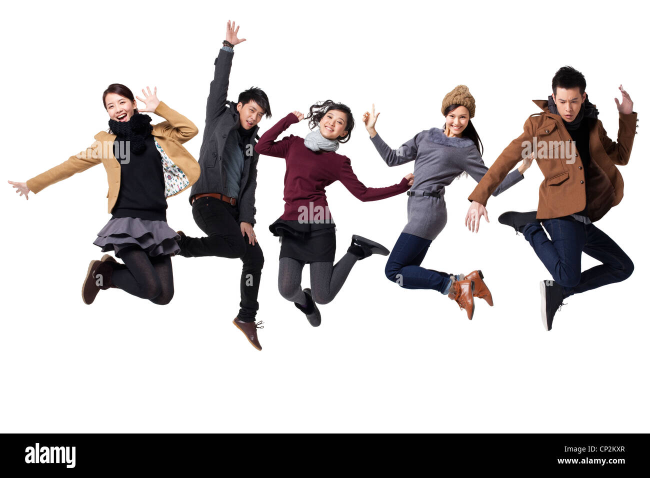 Asian girls in jeans skirt hi-res stock photography and images - Alamy