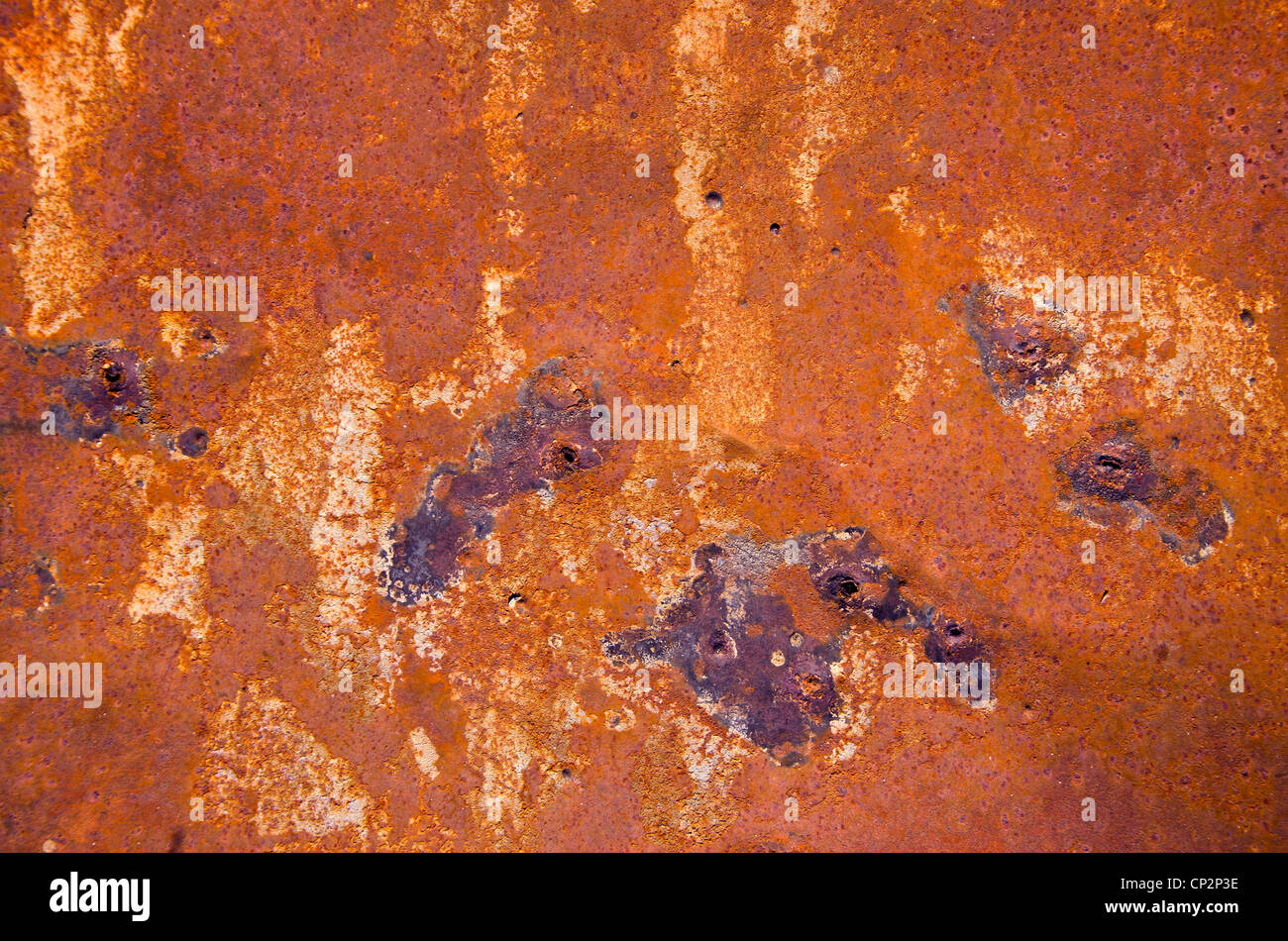 ancient rusted tin background and texture Stock Photo - Alamy