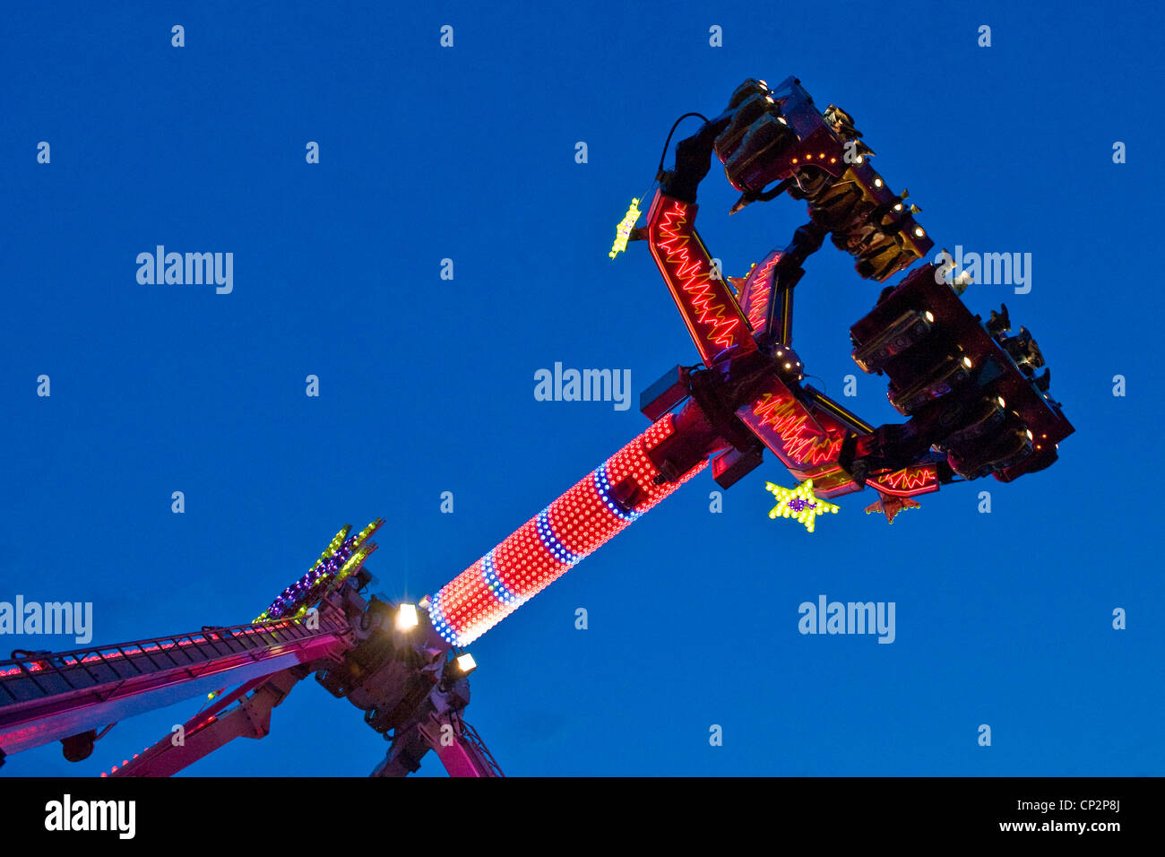 Switzerland, Canton Ticino, Bellinzona, amusement park, star dancer ...