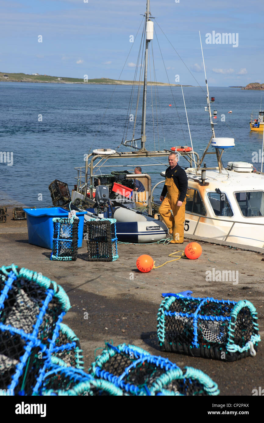 Scottish creel boat hi-res stock photography and images - Alamy