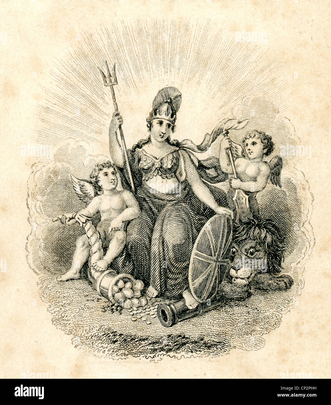 Britannia lion hi-res stock photography and images - Alamy