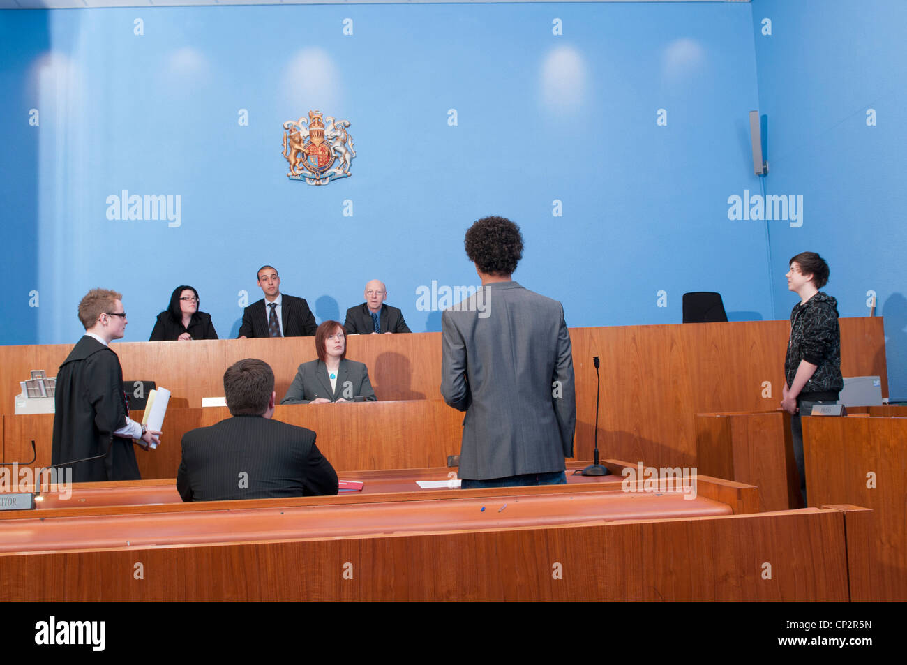 Crown court judge hi-res stock photography and images - Alamy