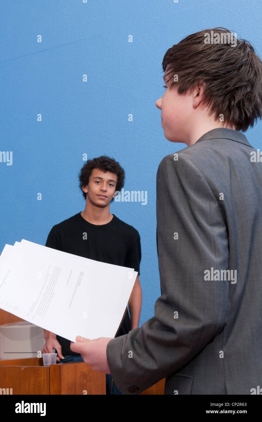 Prosecutor in a Magistrates court Stock Photo - Alamy