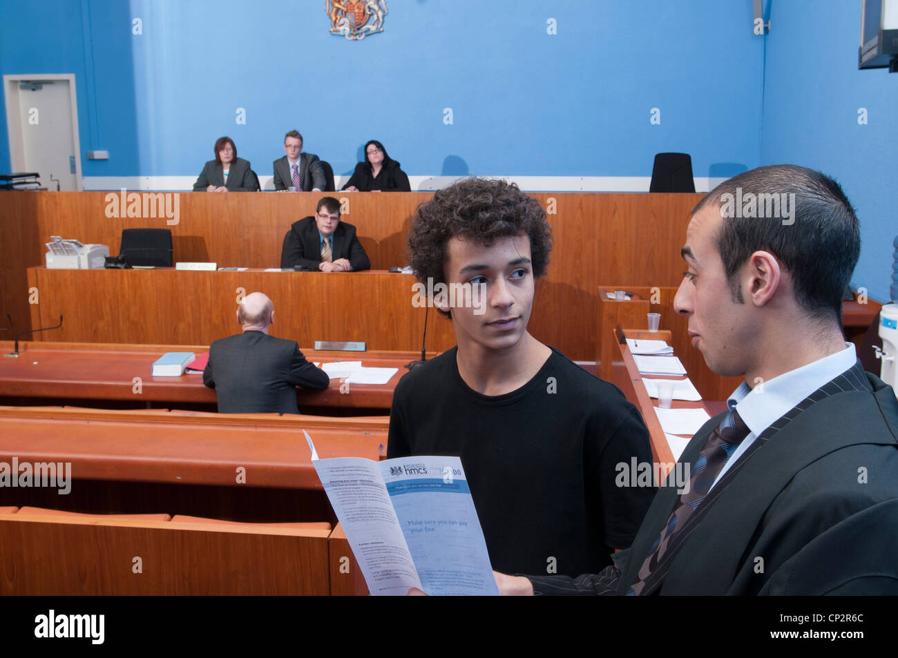 Criminal defendant in court hi-res stock photography and images - Alamy