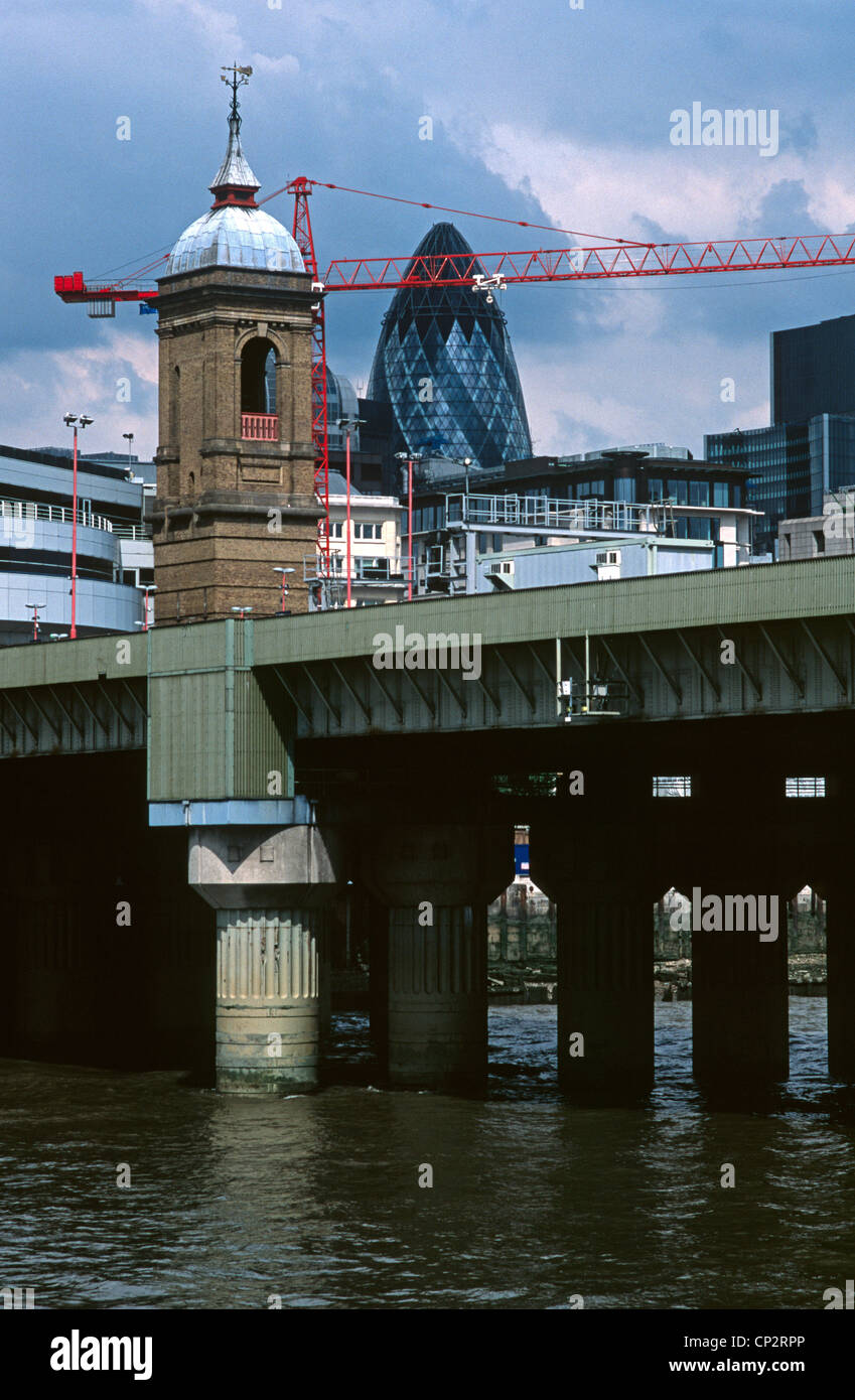 Cannon Street Bridge Stock Photo - Alamy
