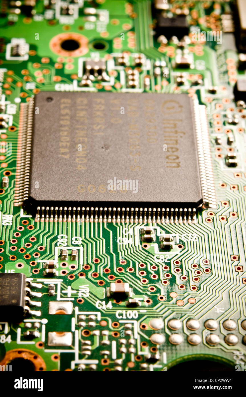hard disk controller circuit board Stock Photo - Alamy