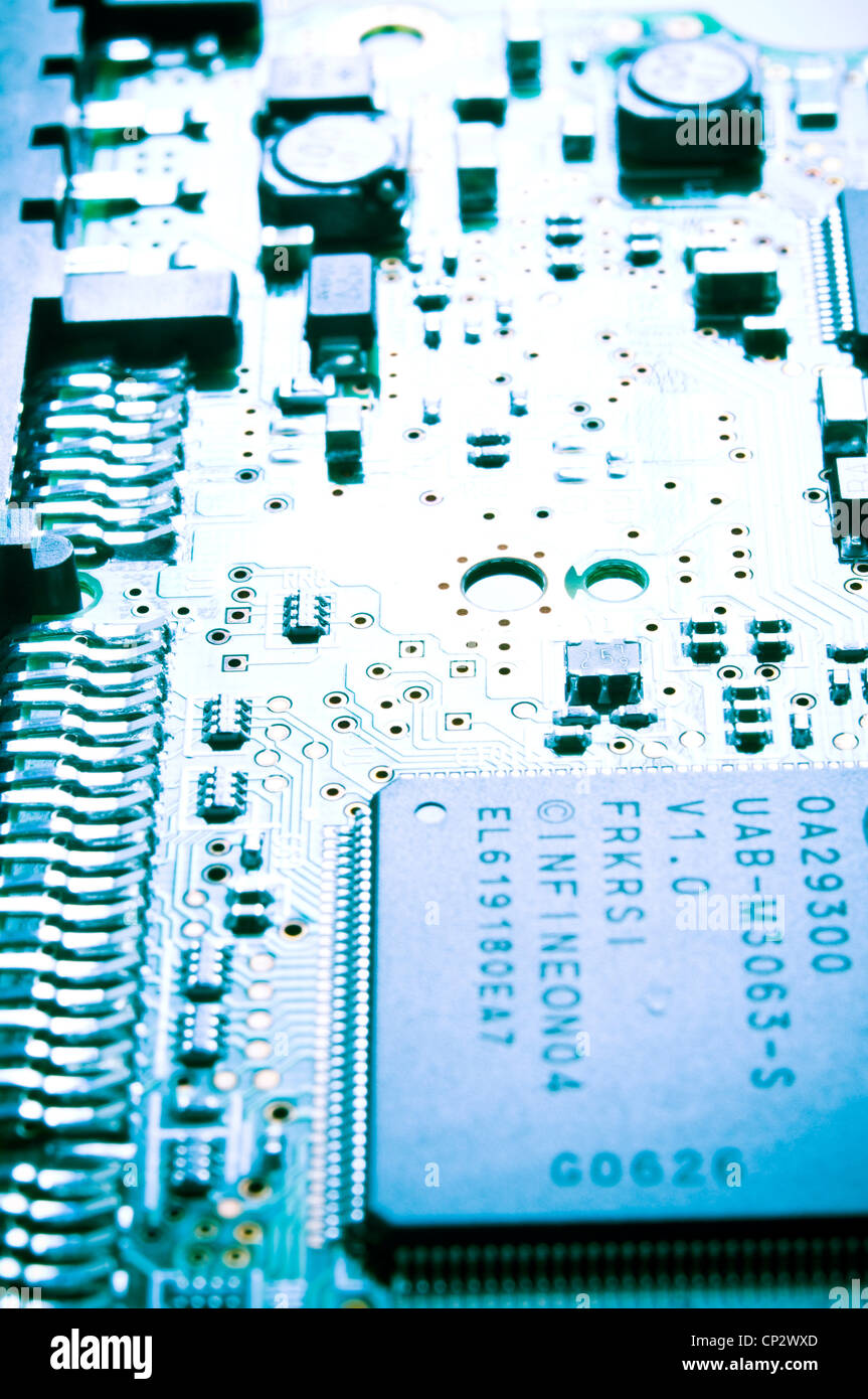 hard disk controller circuit board Stock Photo - Alamy