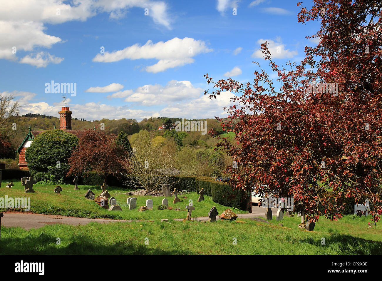 Church albury village hi-res stock photography and images - Alamy