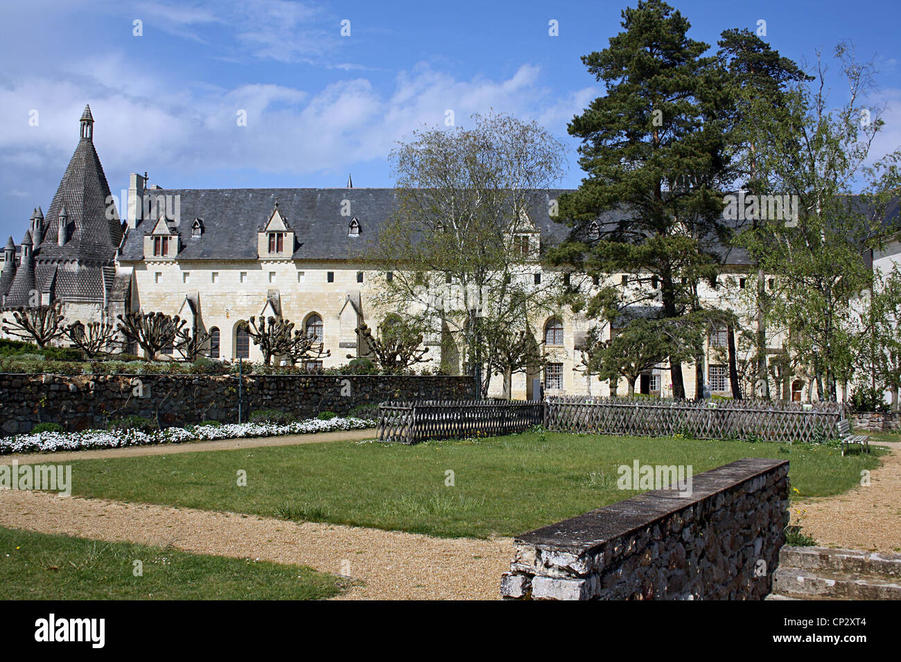 Fontevraud Abbey, abbaye de Fontevraud, France Stock Photo - Alamy