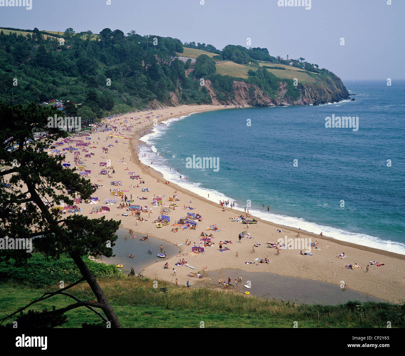 Blackpool Sands, South Devon, England, UK Stock Photo - Alamy