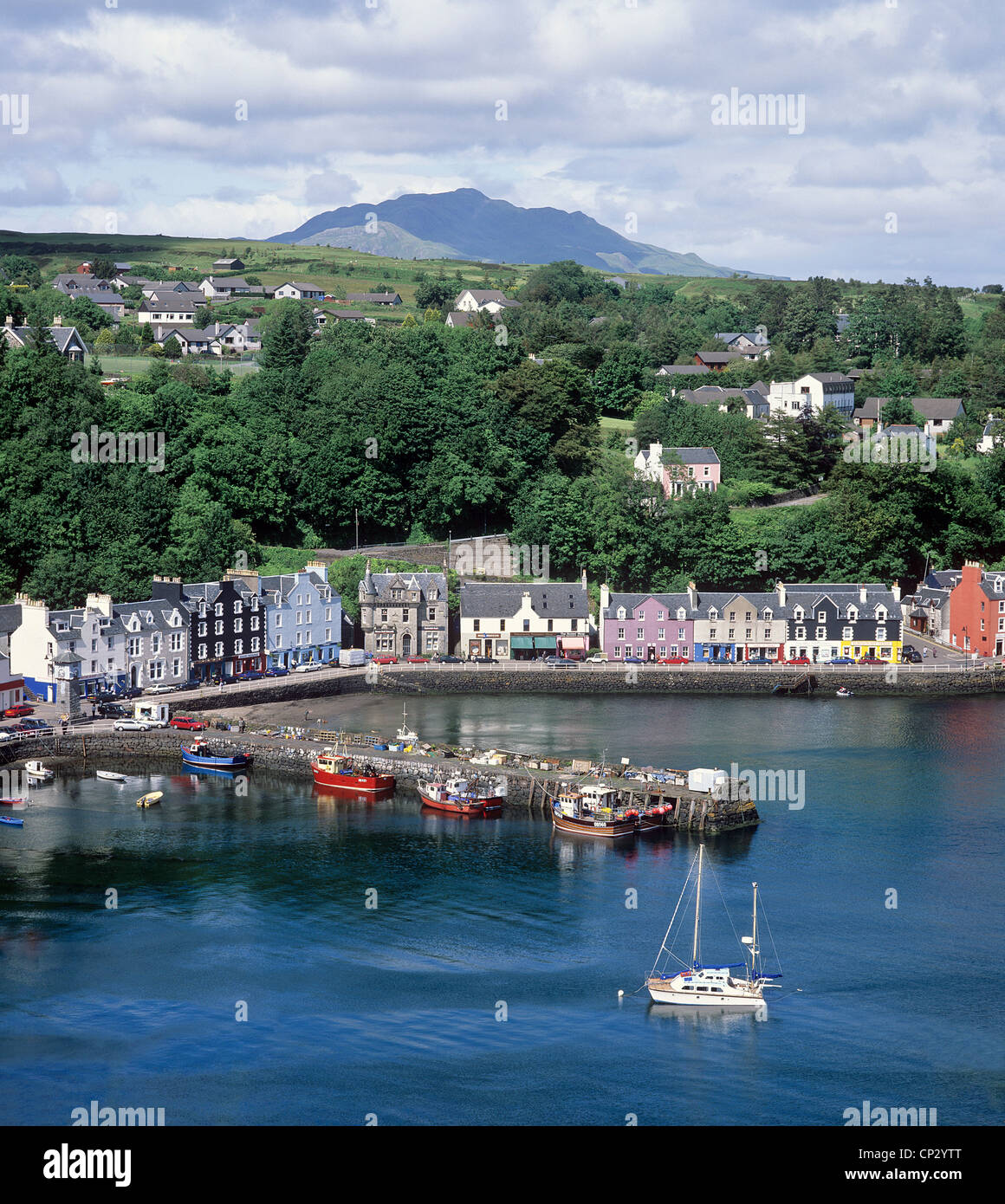 Tobermory Harbour, Isle of Mull, Scotland, UK Stock Photo - Alamy