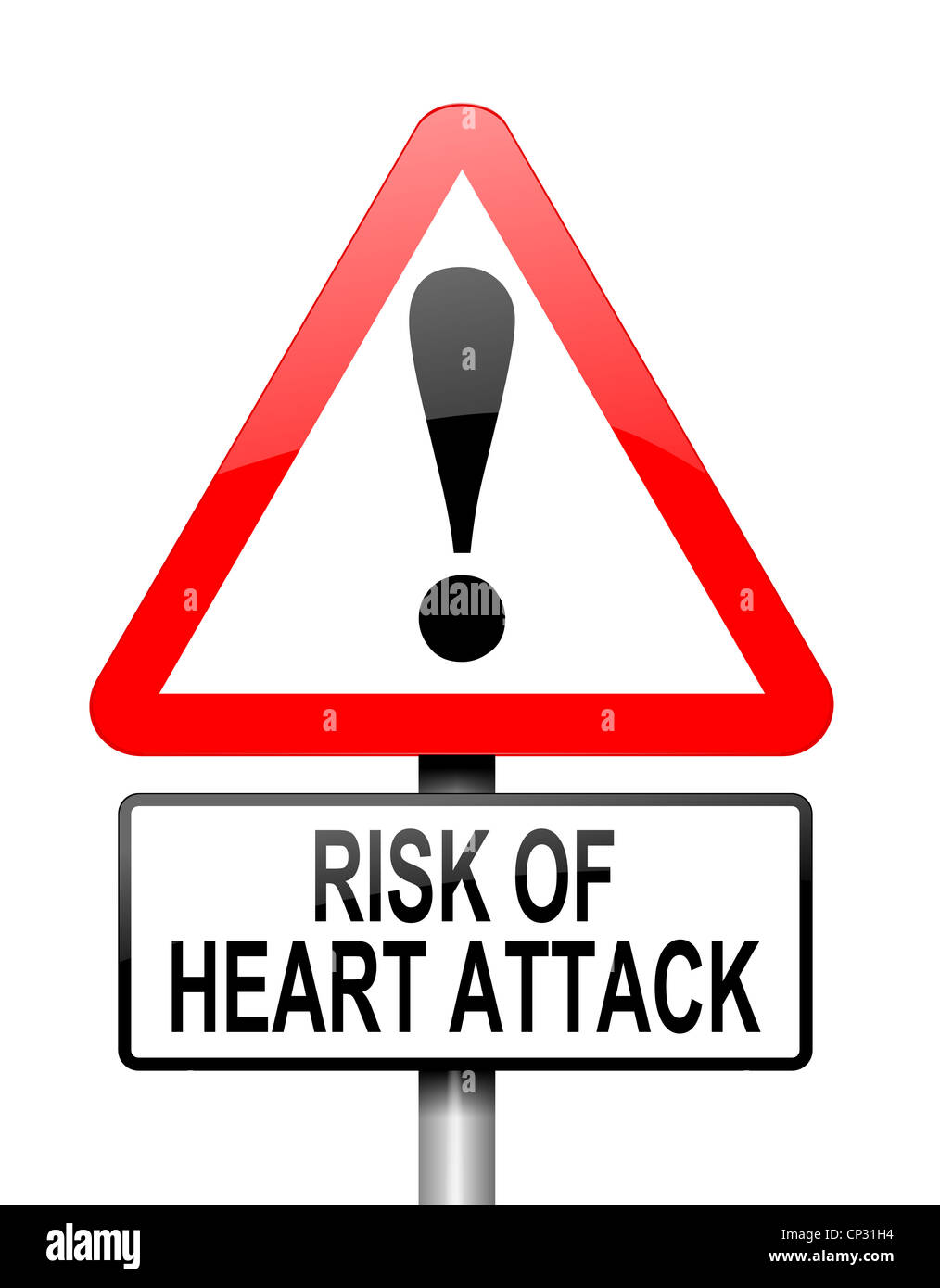 Heart attack risk Stock Photo - Alamy