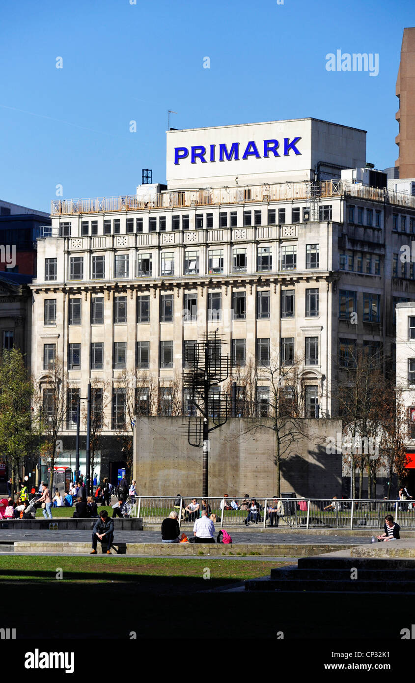The Primark building in Manchester. UK Stock Photo - Alamy