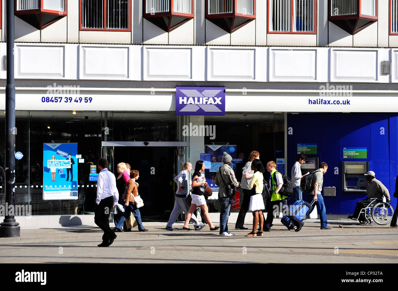 The Halifax in Manchester, UK Stock Photo - Alamy