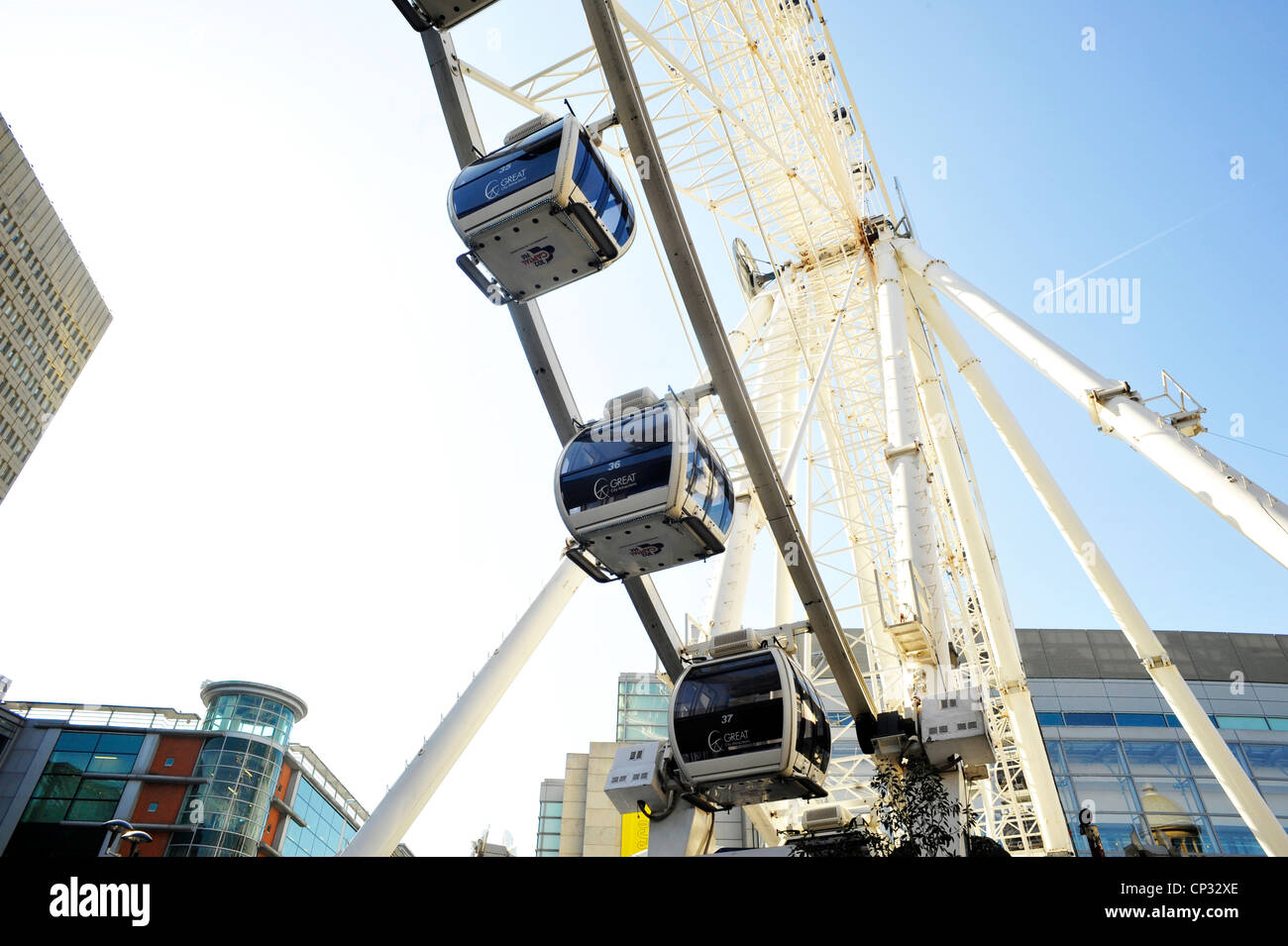 The Manchester Big Wheel Stock Photo - Alamy