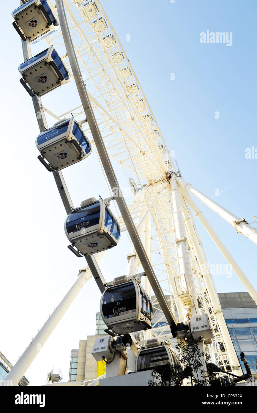 The Big Wheel in Manchester Stock Photo - Alamy