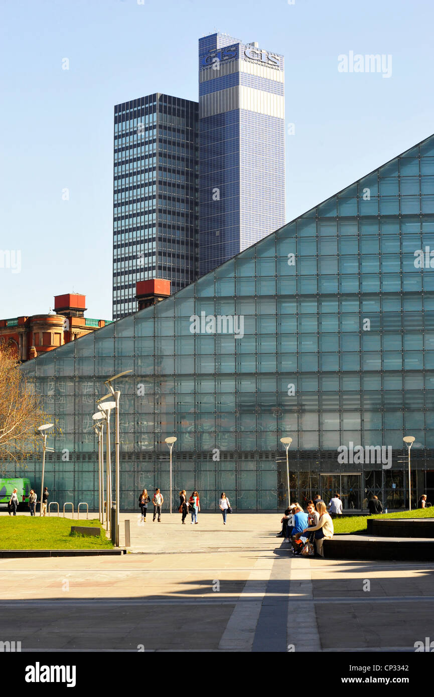 The Urbis building in Manchester which houses the National Football ...